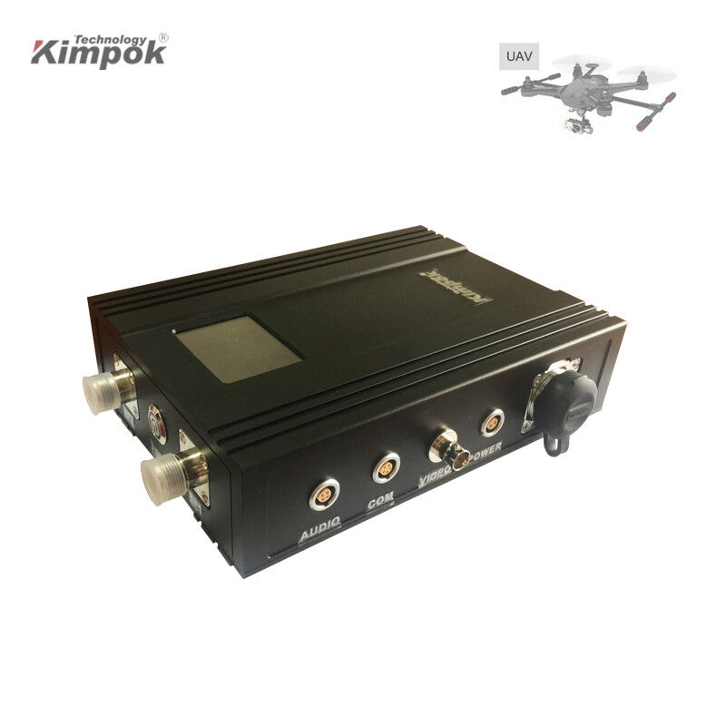 5W COFDM UAV Video Transmitter 1080P HD Long Range Wireless AV Sender ...