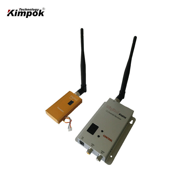 10km LOS Distance 1500mW RF Power 8 Channels Wireless Video Transmitter ...
