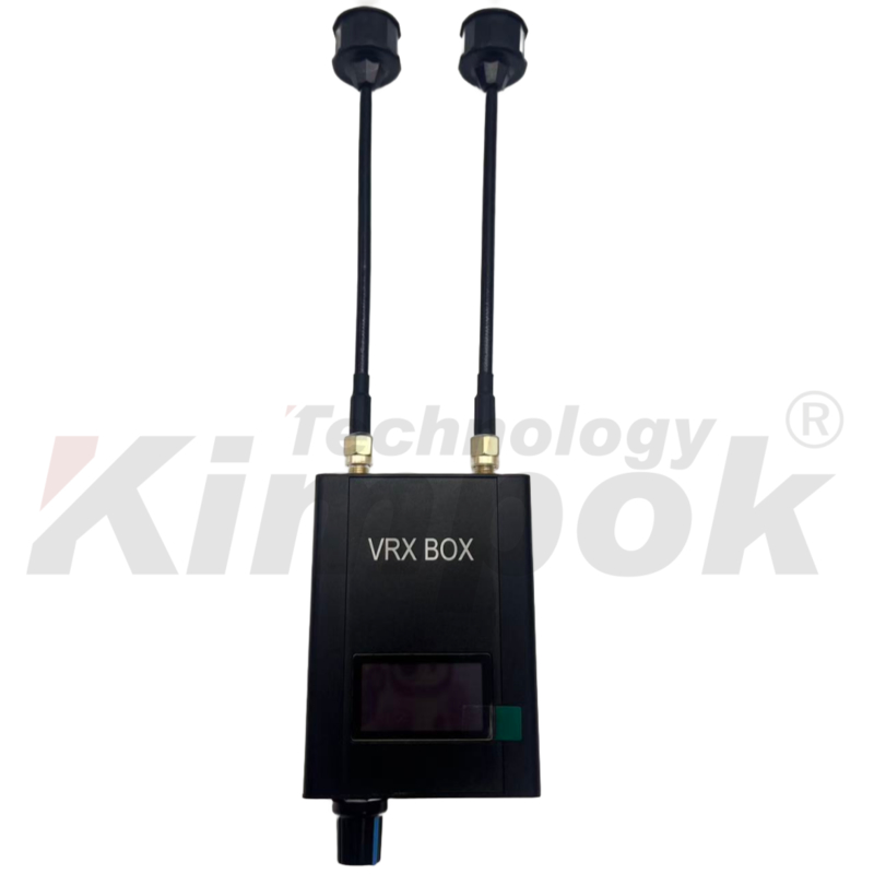 T67 Dual Antenna FPV Video Receiver 6.1Ghz-7.2GHz 64CH Diversity VRX ...