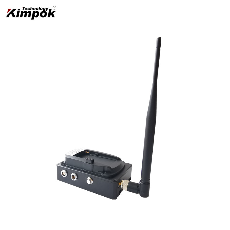 COFDM 2K Modulation 10km UAV Video Transmitter HD Lightweight Wireless Data Link with 1W RF Power