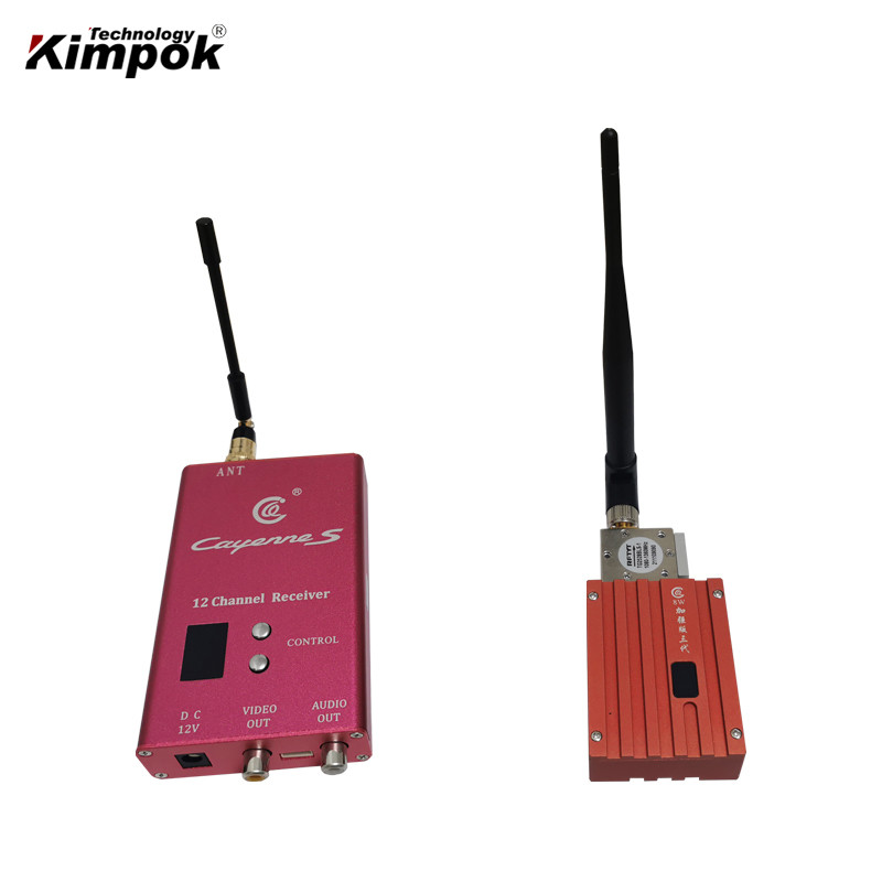 20km LOS FPV Video Transmitter with 6 Channels 8 Watt for Drone