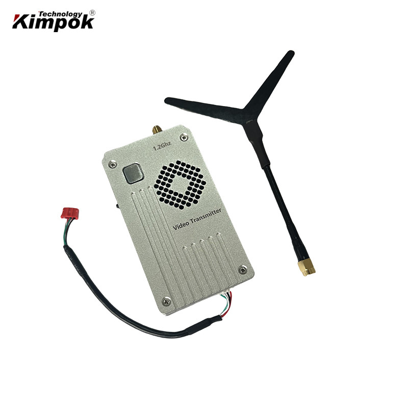 60km 1Ghz 5W FPV VTX Drone Wireless Video Transmitter Receiver 8 Channels