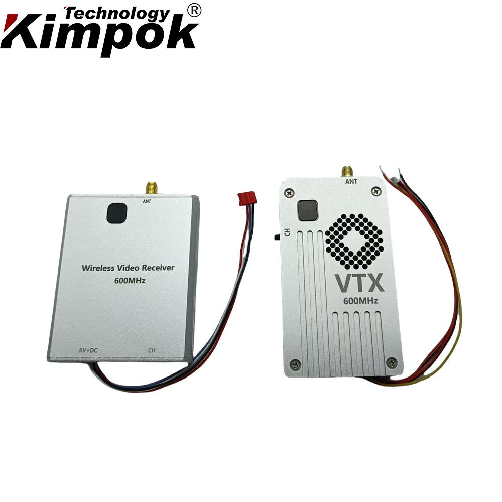 600M 5W Wireless Video Transmitter and Receiver FPV VTX VRX for Drone ...