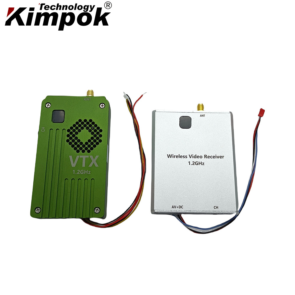 1.2Ghz 8W UAV Video Transmitter Receiver Image Sender with 8 Channels ...