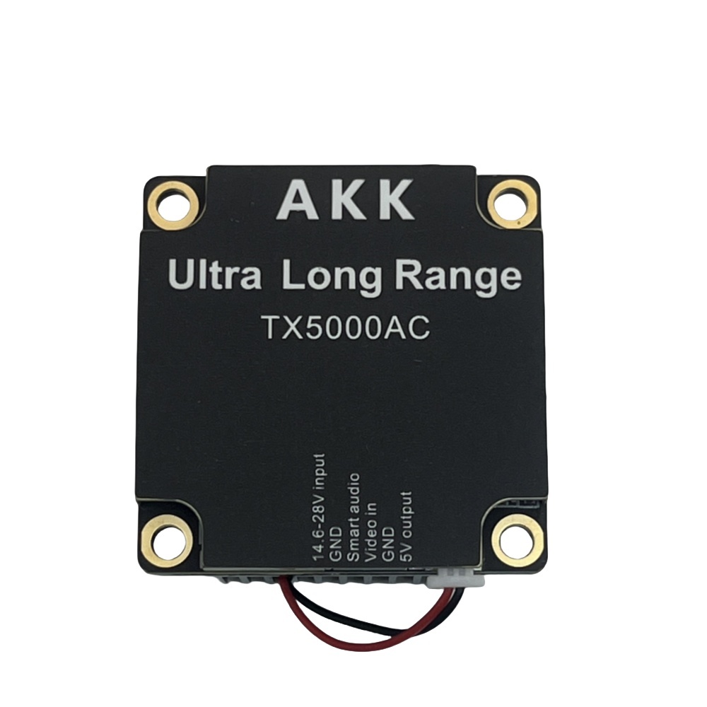 AKK 5W VTX 5.8G Ultra Long Range Drone Video Transmitter Support Smart ...