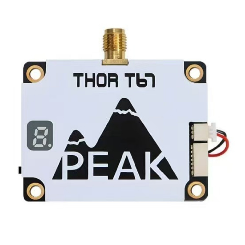 Video Transmitter PEAK THOR T67 6.1G-7.2G 3W 64 Channels 6-7G FPV VTX