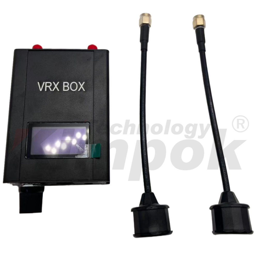 7.2G VRX BOX FPV Video Receiver with 64 Channels
