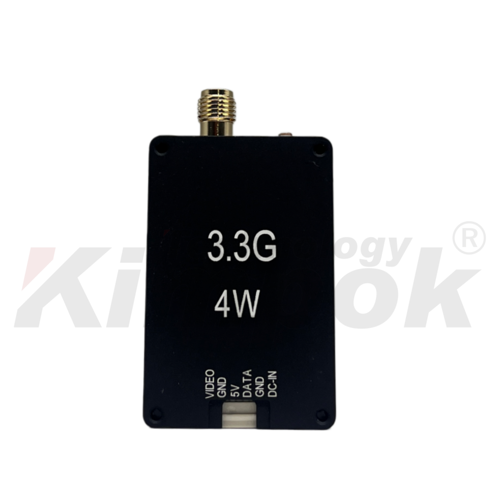 Kimpok AirLink AL3304 3.3G 4W High-Power VTX with Cooling Fan
